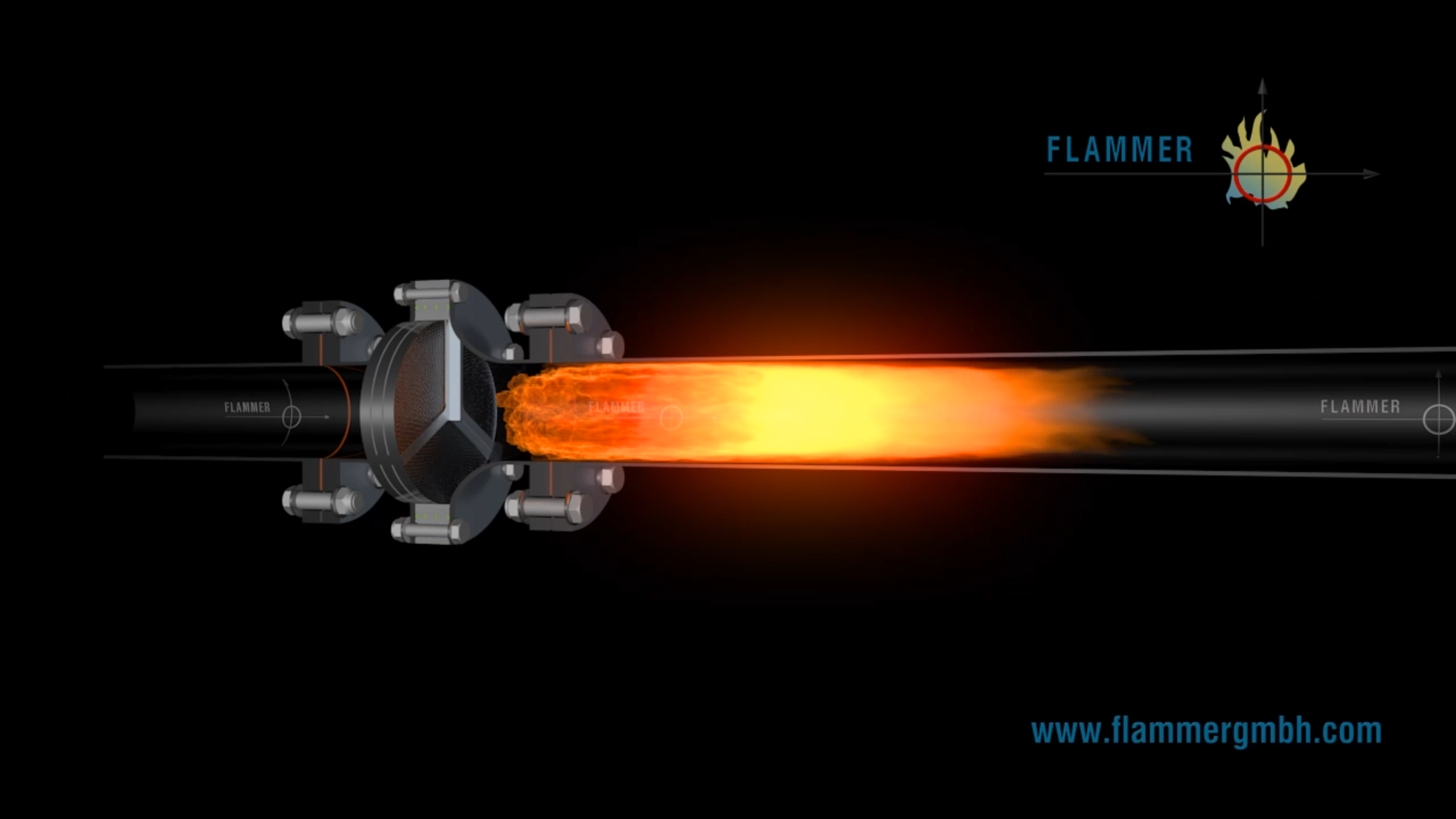 Flame Arrester in action | Flammer